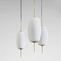 China Nordic Art Design Simple Pendant Lights Bedroom Living/Dining Room Silk Pendant Lamp(WH-GP-125) for sale