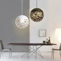 China Modern metal pendant lights Hollow dining room lamp living room Lodes Kelly Dome Pendant Lamp（WH-AP-486） for sale