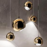 China Rotatable Bedside Pendant Lights Gold Chrome Coffee Shop Dining Room Spider Pendant Lamp（WH-AP-487） for sale