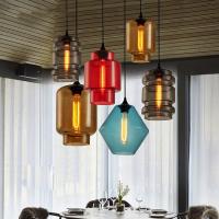 China Modern Stained Glass Pendant Lights for Dining Room Kitchen Crystalline Series Pendant lamp(WH-GP-139) for sale