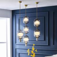 China Nordic Glass Pendant Lamp Simple Dining Room Bedroom Decoration Inder Pendant Lamp(WH-GP-145) for sale