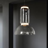 China Modern Clear Glass Shade Nordic Pendant Light  Living Room Noctambule Pendant Lamp(WH-GP-153) for sale
