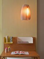 China Japanese Style Wood Pendant light Bedside Restaurant Bar Schneid Volum Pendant Lamp（WH-AP-488） for sale