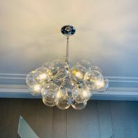 China Nordic Concise Molecular Glass Chandelier  Living room Bar Jumbo Bubble Chandelier(WH-MI-326) for sale