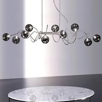 China Magic Beans Chandelier Nordic Glass Ball Light Bedroom Living Room Big Bubbles HL Chandelier（WH-AP-495） for sale