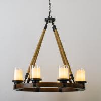 China Retro Vintage Rope Pendant Light Lamp Loft Creative Personality Industrial Lamp(WH-CI-158) for sale