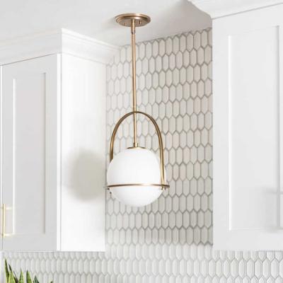 China Nordic glass ball Pendant Lights living room restaurant bedroom Somerset Pendant Lamp(WH-GP-133) for sale