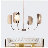 China Nordic rose chandelier Metal G9 Led Living Room Plate Shiny Bedroom LEAF Chandelier(WH-MI-344) for sale
