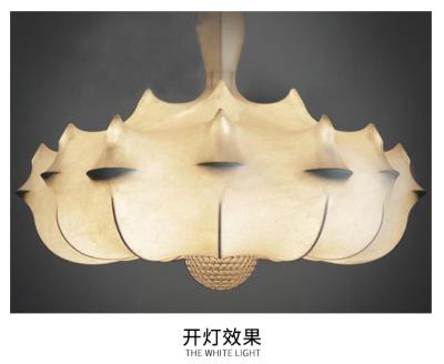 China Postmodern Silk Chandelier For Living Room Bedroom Dining Room Zeppelin Chandelier(WH-MI-348) for sale