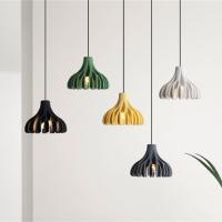China Nordic Pendant Lights Modern Colorful Resin Hanging Lamp For Dining Room Bedroom fancy lights(WH-AP-515) for sale