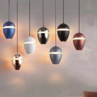 China Nordic Led Pendant Lights Aluminum Hanging Lamp For Dining Room Bedroom waterdrop lamp(WH-AP-519) for sale
