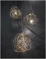 China Postmodern creative art simple stainless chandelier living room Doodle Vertical chandelier(WH-MI-359) for sale