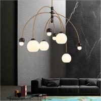 China Nordic design creative glass chandelier living room bedroom dining room Willow Chandelier(WH-MI-362) for sale