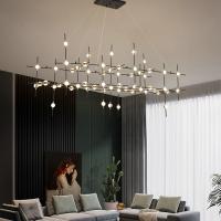 China modern dining room glass star chandeliers Bedroom Living Room Constellation Aquarius chandelier(WH-MI-364) for sale