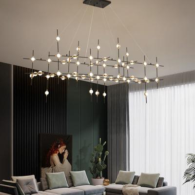 China modern dining room glass star chandeliers Bedroom Living Room Constellation Aquarius chandelier(WH-MI-364) for sale