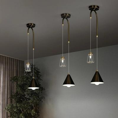 China Nordic Led Pendant Lights For Living Room Bedside Double-Head Hanging Lamp(WH-AP-523) for sale