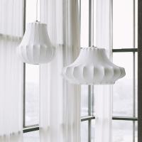 China Nordic Silk Pendant Lights Simple Bedroom Normann Copenhagen Phantom Lamp(WH-MI-374) for sale