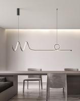 China Modern Led Pendant Lights Minimalist Iron Hanging Lamp For Dining Room Study Loft Decor Office lamp(WH-AP-524) for sale