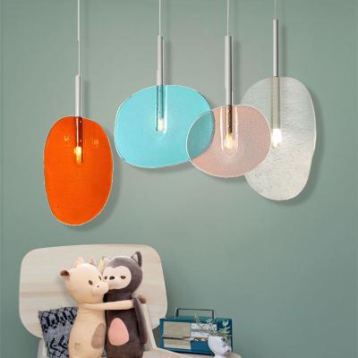 China Modern Color Lollipop Pendant Light Nordic Minimalism Bedroom Dining Room Children's Room Led Pendant Lamp（WH-AP-530) for sale