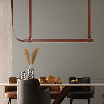 China Italy Designer Chandelier Replica Lamp Dinning Room Fabric Belt Suspension Light(WH-MI-379) for sale