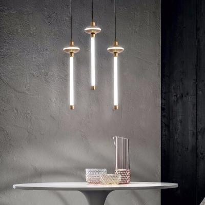 China Nordic Led Pendant Lights Minimalist Iron Hanglamp For Dining Room Bedroom kitchen counter light pendant(WH-AP-536) for sale