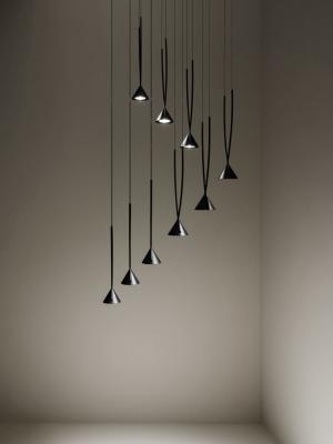 China Nordic Minimalist Chandelier Designer Hall Cafe Luxury Stairwell Long Chandelier(WH-MI-388) for sale