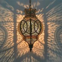 China Moroccan Style Hanging Pendant Light Chorded Hanging Decorative Arabic Lamps(WH-DC-64) for sale