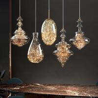 China Decoration Glass Hanging Lamp for Dining Room Kitchen Bar LED Stars Glass Chandelier(WH-GP-175) for sale