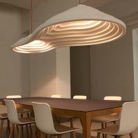 China Postmodern Minimalist White chandeliers Resin Design Living Room wabi sabi chandelier(WH-MI-395) for sale