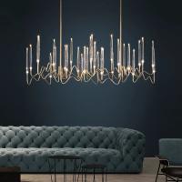 China Luxury Crystal Chandelier Living Room Dining Bedroom Gold Silver Chandelier (WH-MI-414) for sale
