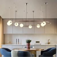 China Modern Luxury Chandelier Home Decor For Dinning Room Nordic ring Chandelier(WH-MI-415) for sale