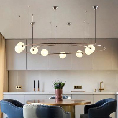 China Modern Luxury Chandelier Home Decor For Dinning Room Nordic ring Chandelier(WH-MI-415) for sale