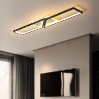 China LED Office Ceiling Lamp Rectangular Modern Minimalist Meeting Living Room Strip Spot Lights(WH-MA-222) for sale
