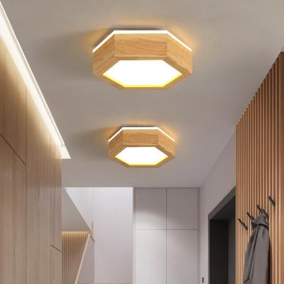 China Japanese LED Corridor Lamp Modern Entrance Hall Hallway Lustres Nordic Creative Cloakroom Ceiling Lights(WH-WA-49) for sale