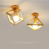 China Nordic Wood Ceiling Lamp for Hallway Entrance Balcony Corridor Hallyway ceiling lamp(WH-WA-51) for sale