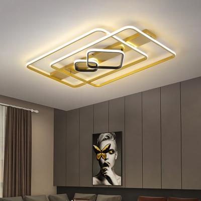 China LED Ceiling Lights Rectangular Living Room Bedroom Aisle Recessed Lamps Simple LED Chandelier(WH-MA-245) for sale