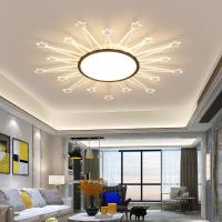China Ultra-thin Living Room Led Ceiling Lights Modern Bedroom Lamp Creative Sun Acrylic Chandelier(WH-MA-246) for sale