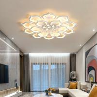 China Modern Creative crystal Ceiling Lights Minimalist Recessed Lamp Bedroom Petal Ceiling Lamp(WH-MA-248) for sale