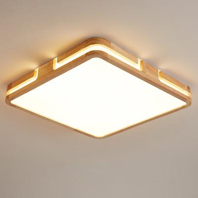 China Wood Led Ceiling Lights For Living Room Bedroom Kitchen Ceiling Lamp(WH-WA-59） for sale