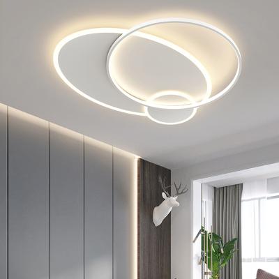China Modern Minimalist Ceiling Lights Living Room Art Bedroom Recessed White Ceiling Lamp(WH-MA-259) for sale