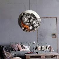 China Irregular Planet Wabi Sabi LED Chandelier Restaurant Bedroom Model Room hanging Lighting(WH-VP-170) for sale