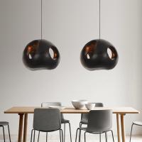 China Black Chandelier Designer Black Minimalist Kitchen Island Bedroom Black Pendant Lamp（WH-VP-178) for sale