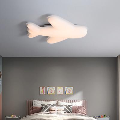 China Modern LED Children's Room Ceiling Light Bedroom Home Kids Baby Boys Airplane Ceiling Light(WH-MA-272) for sale