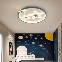 China Modern Acrylic Round blue Ceiling Lights For Living Room Bedroom star Ceiling Lights(WH-MA-279) for sale