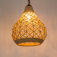 China Creative  Rope Chandelier Retro Bar Theme Restaurant Pendant Lamp(WH-VP-199) for sale