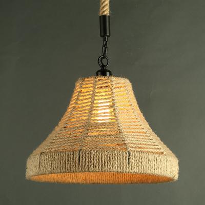 China Vintage Light  Rope Pendant Lamp Retro Loft Industrial Hanging Light Lamp(WH-VP-200) for sale