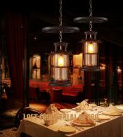 China Retro Industrial Wind Wheel Chandelier Bar Table Coffee Restaurant Lantern Chandelier(WH-VP-208) for sale