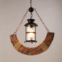 China Industrial Wood Chandelier Creative Living Room Bar Dining Room Handing Lamp(WH-VP-217) for sale