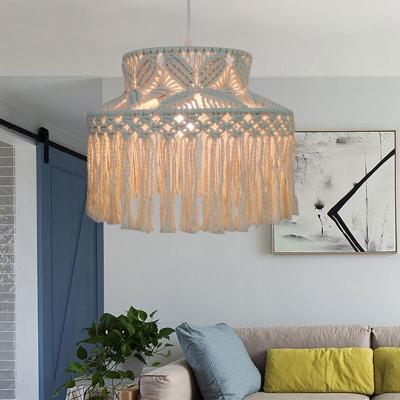 China Nordic Bohemian chandelier creative living room LED lamp kitchen bedroom cotton lamp(WH-VP-227) for sale