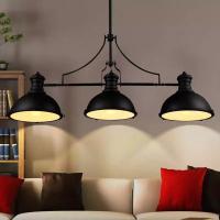 China Retro Loft Industrial Style Restaurant Chandelier Bar Simple Bar Villa Project 3 head dining table light(WH-VP-236) for sale